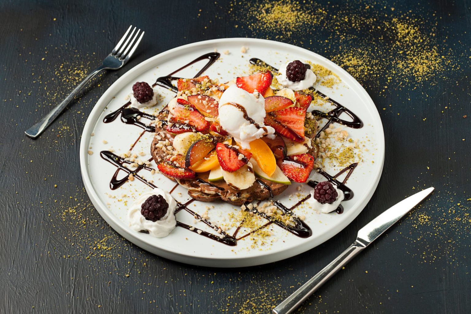 Ideas de toppings para waffles dulces - Haz de Oros Familar